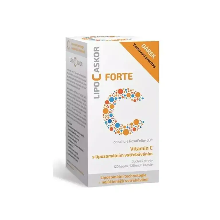 LIPO C ASKOR FORTE kapsuly 120 ks - MEDIKAMENT.sk