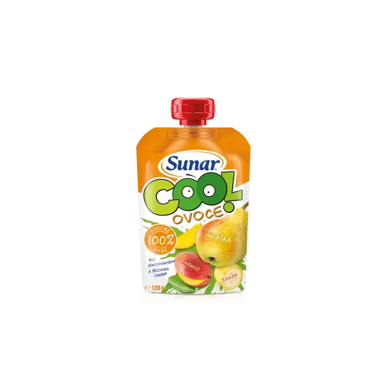 SUNAR Cool ovocie hruška banán mango 120 g - MEDIKAMENT.sk