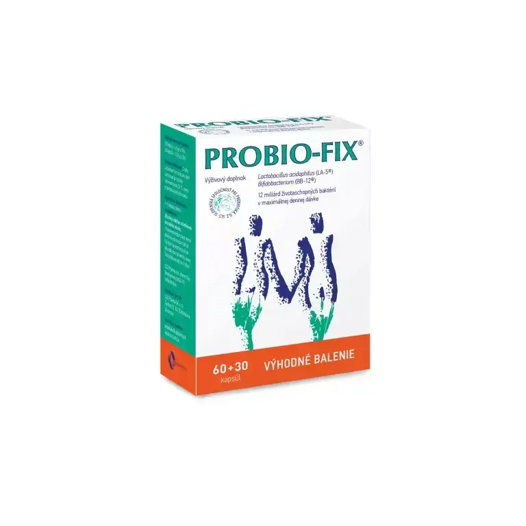PROBIO-FIX kapsuly 90 ks - MEDIKAMENT.sk