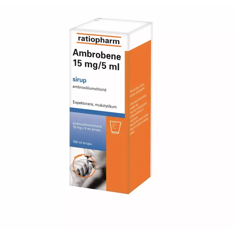 AMBROBENE 15 mg/5 ml sirup 100 ml - MEDIKAMENT.sk
