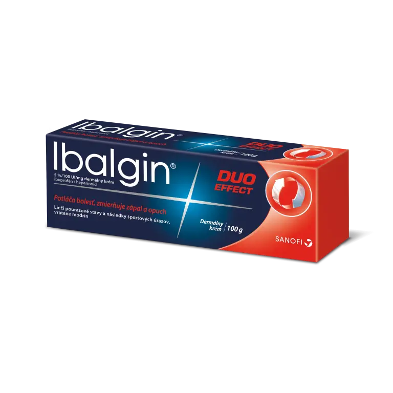 Ibalgin DUO EFFECT krém 100 g - MEDIKAMENT.sk