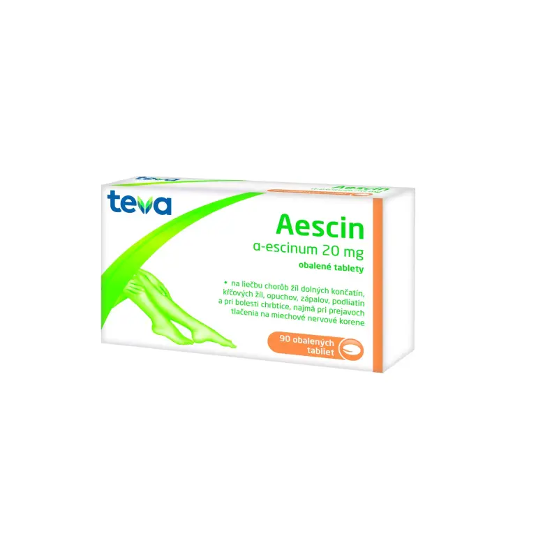 AESCIN 20 mg tablety 90 ks - MEDIKAMENT.sk