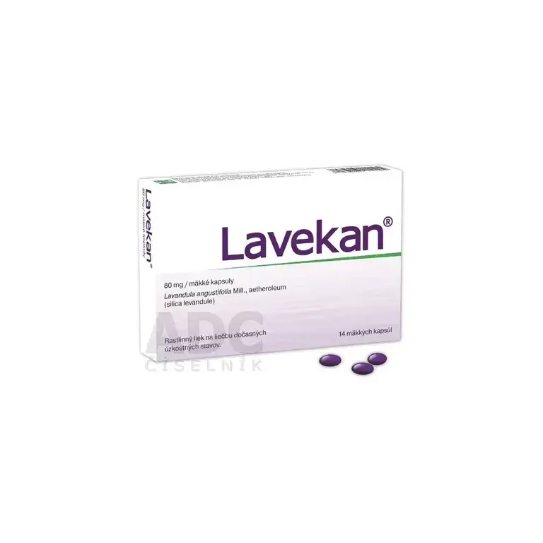 Lavekan kapsuly 80 mg 14 ks - MEDIKAMENT.sk
