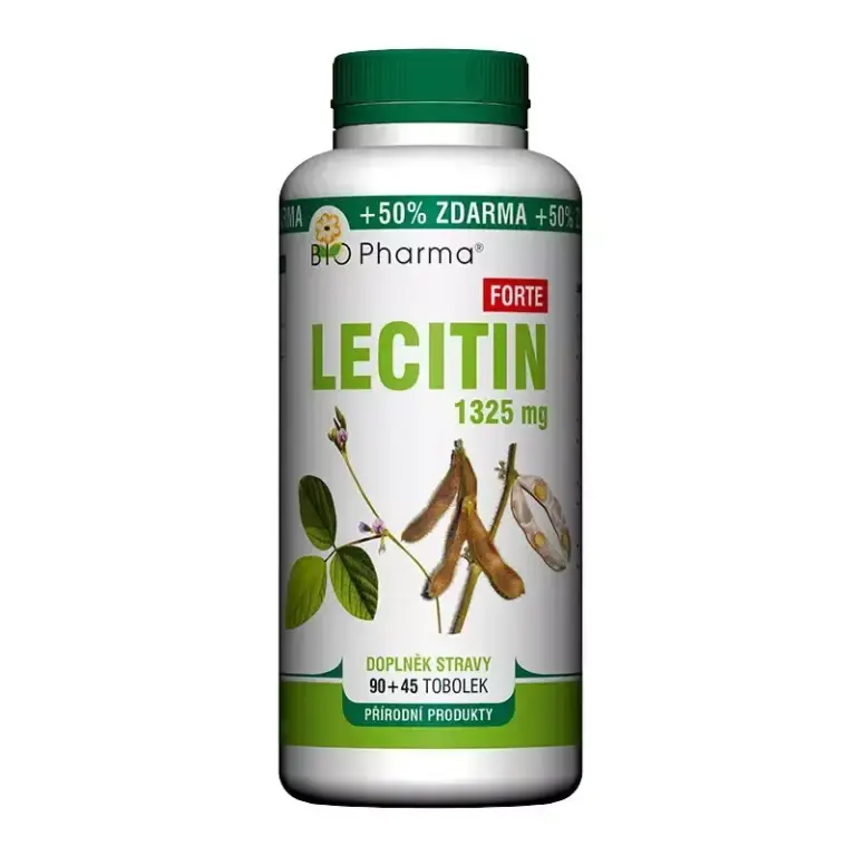 BIO Pharma Lecitín Forte 1325 mg kapsuly 125 ks - MEDIKAMENT.sk