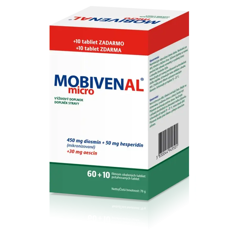 MOBIVENAL micro tablety 70 ks - MEDIKAMENT.sk