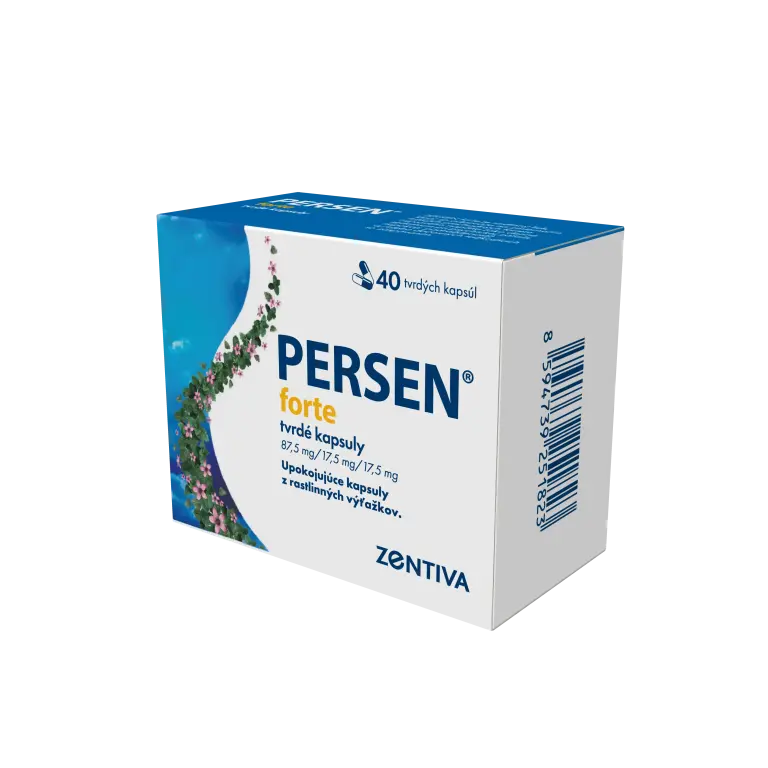 PERSEN forte kapsuly 40 ks - MEDIKAMENT.sk