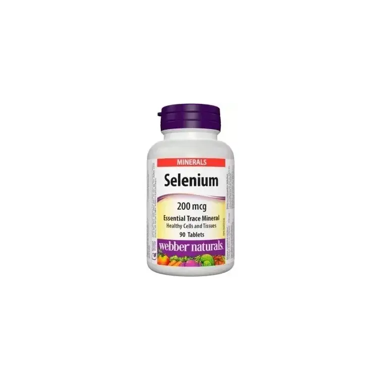 Webber Naturals Selén 200 mcg tablety 90 ks - MEDIKAMENT.sk