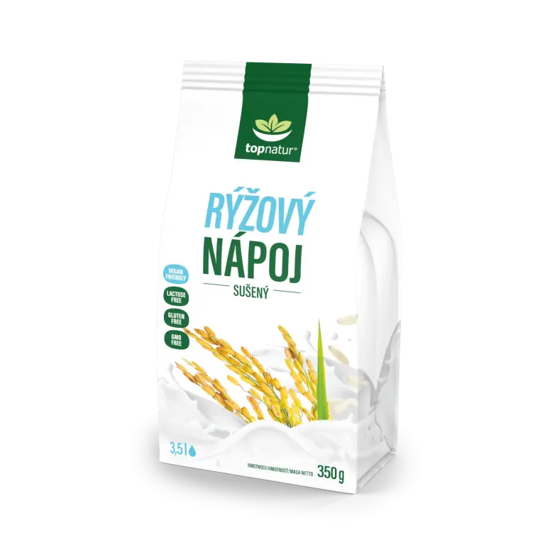 topnatur RYŽOVÝ NÁPOJ sušený nápoj v prášku 350 g - MEDIKAMENT.sk
