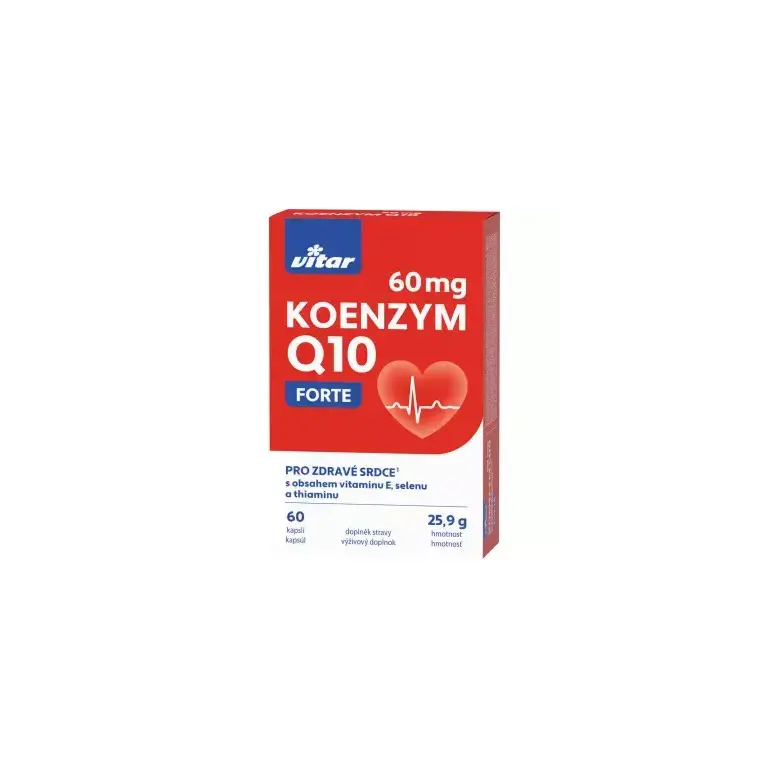 VITAR KOENZYM Q10 FORTE 60 mg kapsuly 60 ks - MEDIKAMENT.sk
