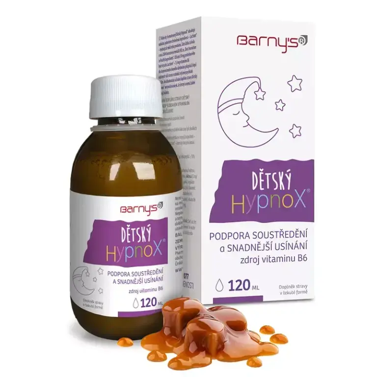 BARNYS Detský HypnoX sirup 120 ml - MEDIKAMENT.sk