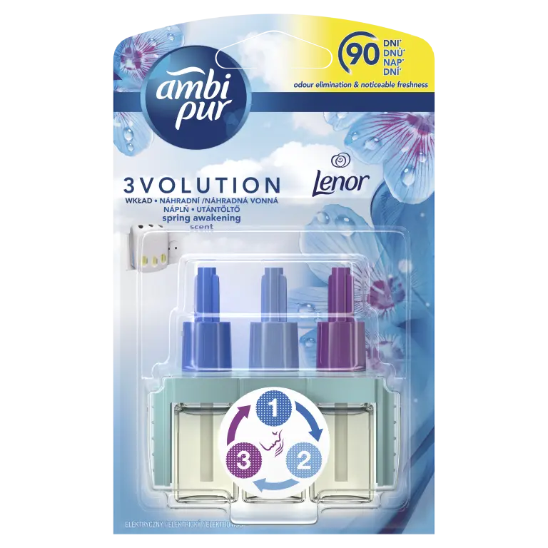 Ambi Pur 3 Volution Lenor Spring Awakening náplň 20 ml - MEDIKAMENT.sk