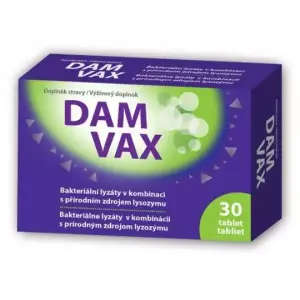 DAMVAX tablety rozpustné v ústach 30 ks - MEDIKAMENT.sk
