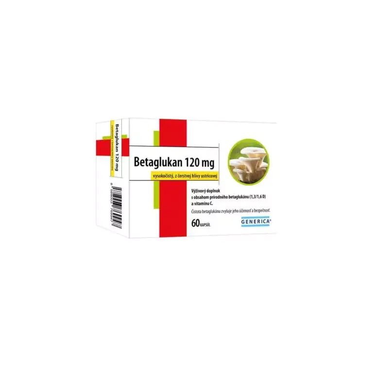 GENERICA Betaglukan 120 mg kapsule 60 ks - MEDIKAMENT.sk
