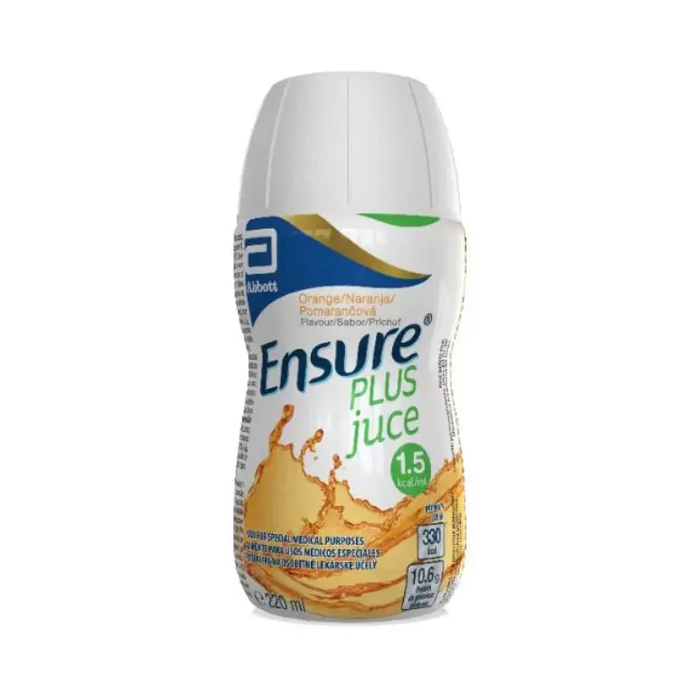 ENSURE PLUS Juce pomarančová príchuť 220 ml - MEDIKAMENT.sk