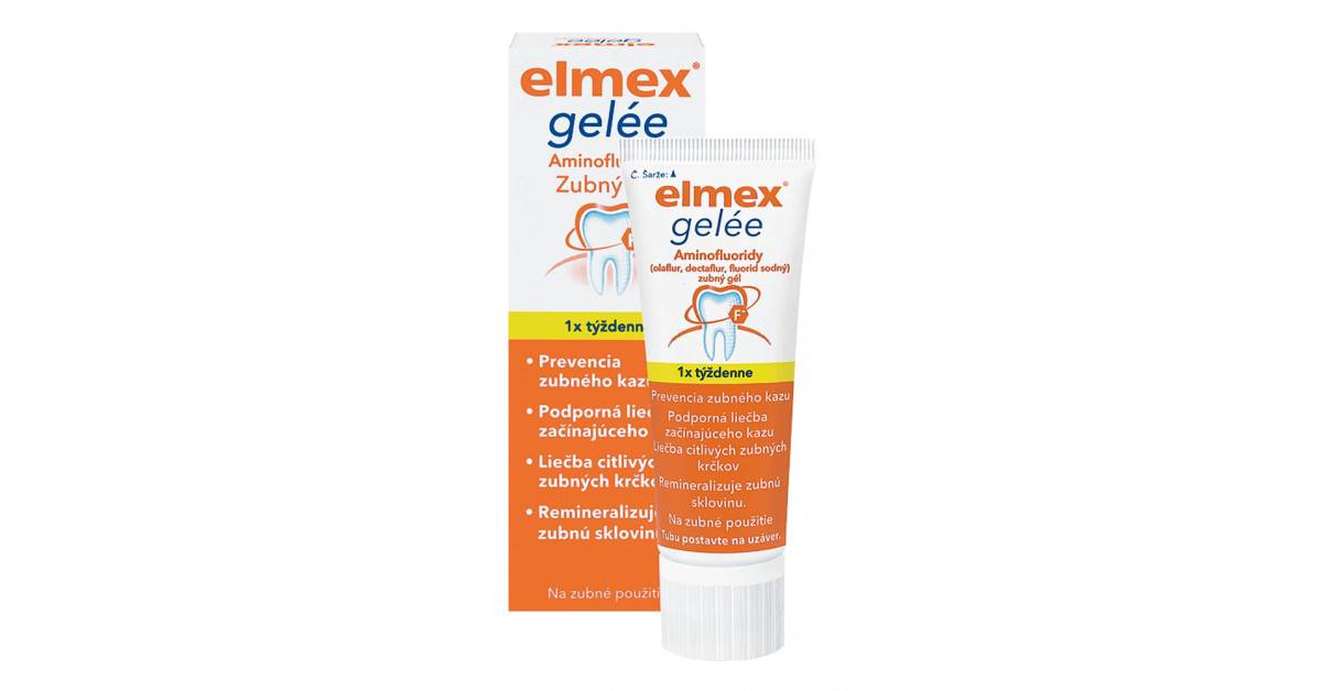 ELMEX GELEÉ gél 25 g - MEDIKAMENT.sk