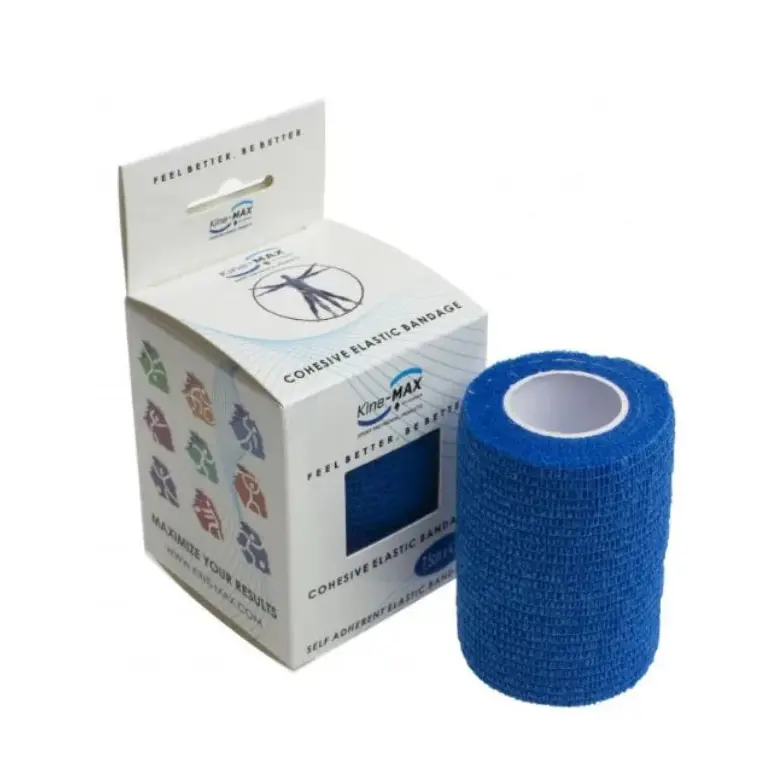 Kine-MAX Cohesive Elastic Bandage elastické samofixačné ovínadlo, 7,5cm ...