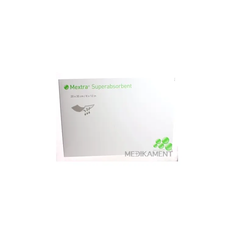 Mextra Superabsorbent 20x30 cm superabsorbujúci obväz 1x10 ks ...