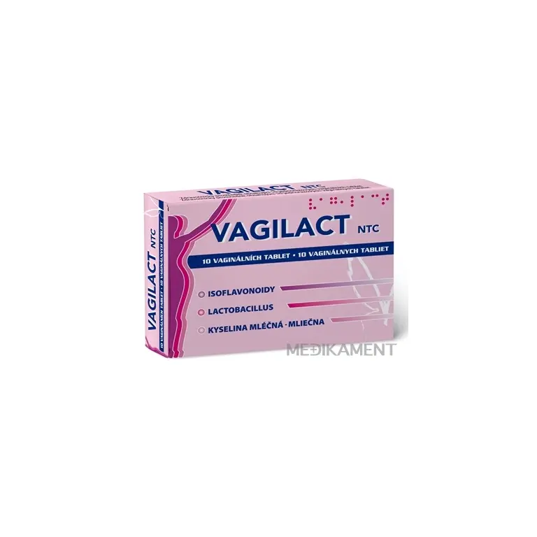 Vagilact NTC tbl vag 1x10 ks - MEDIKAMENT.sk