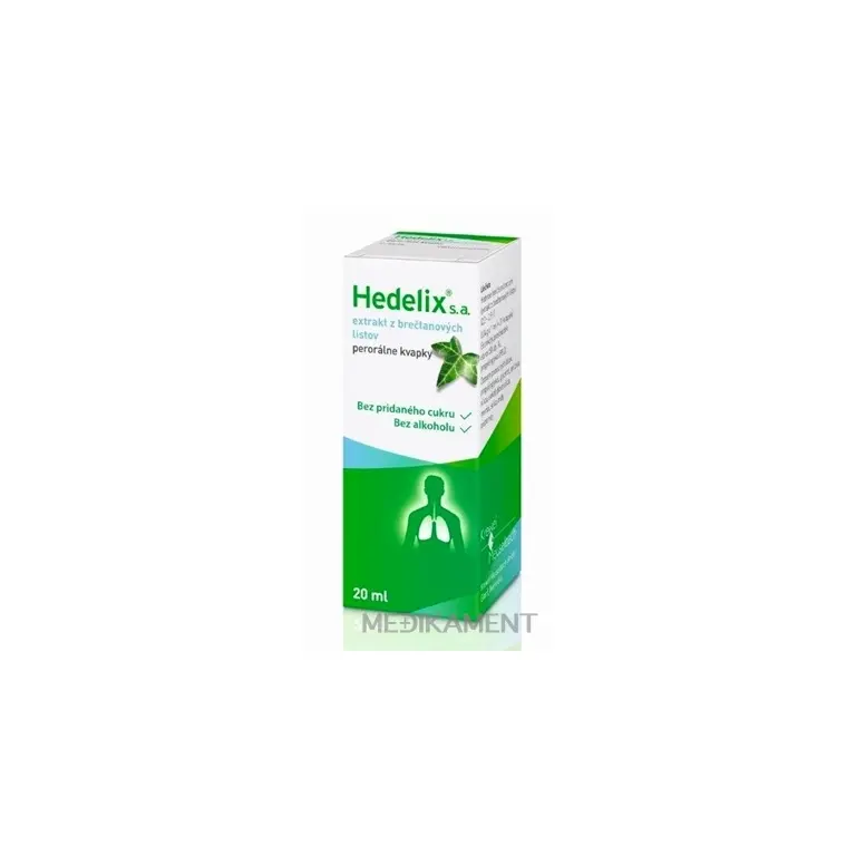 HEDELIX S.A. gtt por (liek.skl.hnedá) 1x20 ml - MEDIKAMENT.sk