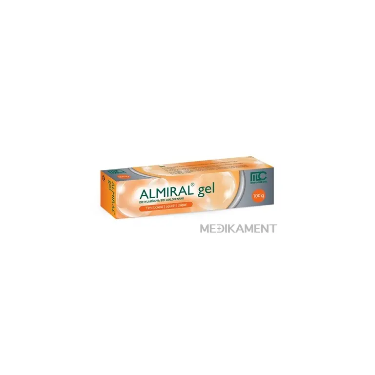 ALMIRAL gel gel (tuba Al) 1x100 g - MEDIKAMENT.sk