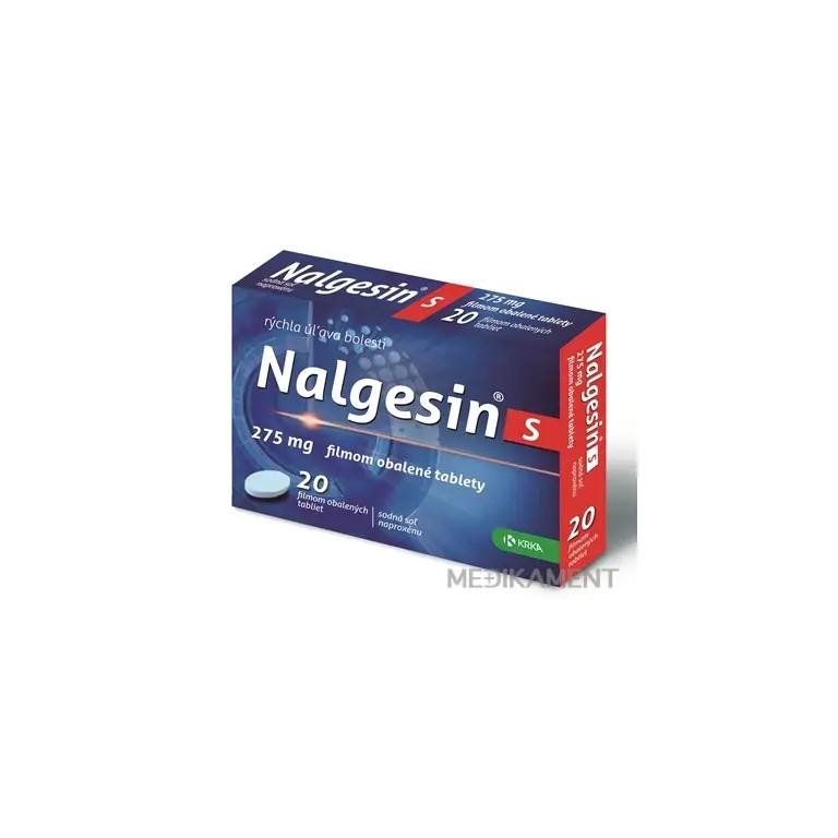 Nalgesin S 275 mg tablety 20 ks - MEDIKAMENT.sk