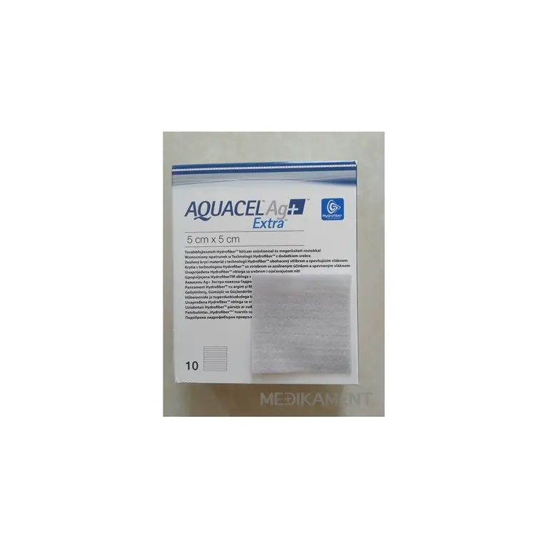 AQUACEL Ag+ Extra krytie na rany so striebrom so zosilneným účinkom 5 x ...