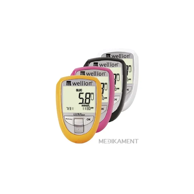 Wellion LUNA Duo s príslušenstvom merací systém na meranie glukózy a ...