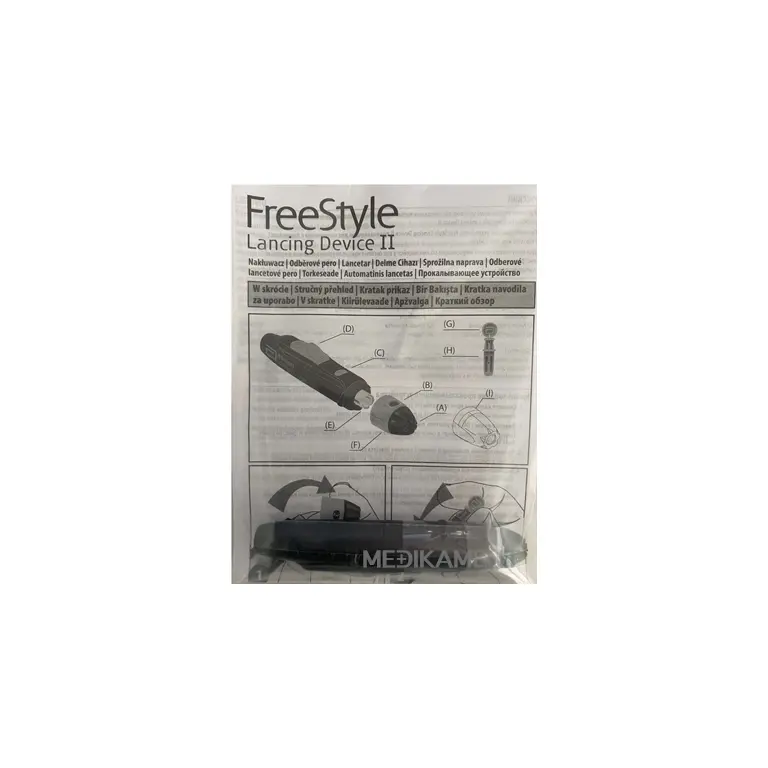 FreeStyle Lancing Device II Pero lancetové pre lancety FreeStyle / Thin ...