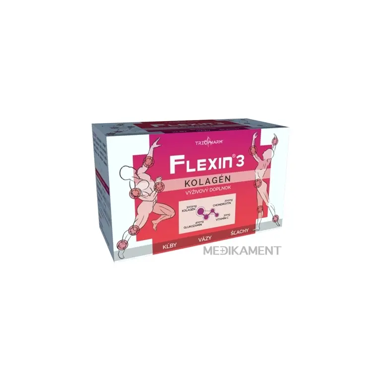 FLEXIN 3 KOLAGÉN granulát vo vrecúškach na prípravu nápoja 1x30 ks ...