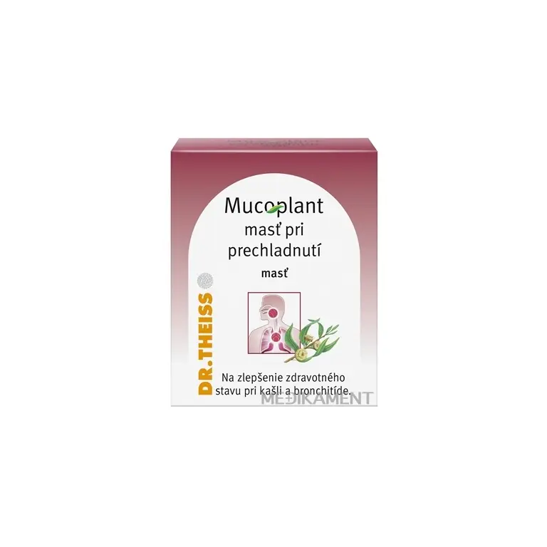 MUCOPLANT Masť pri prechladnutí 1x50 g - MEDIKAMENT.sk