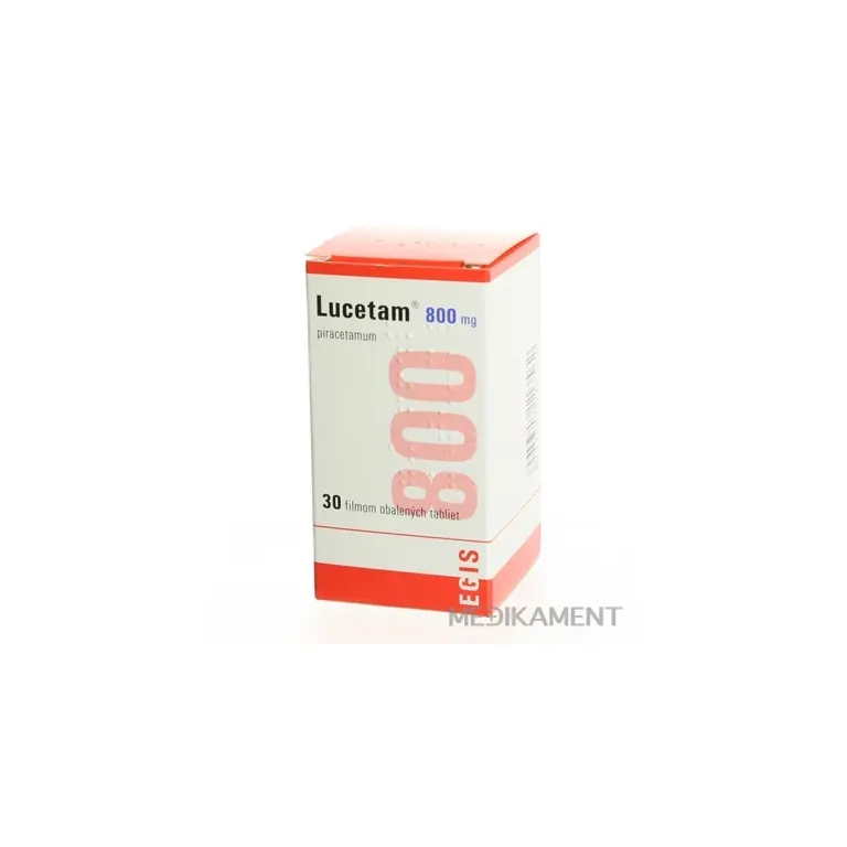 Lucetam 800 mg tbl flm 1x30 ks - MEDIKAMENT.sk