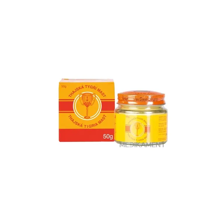 Thajská tigria masť GOLDEN CUP BALM 50 g - MEDIKAMENT.sk