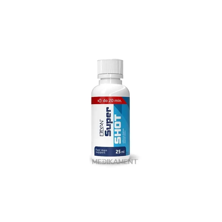 EREXAN Super SHOT sirup 25 ml - MEDIKAMENT.sk