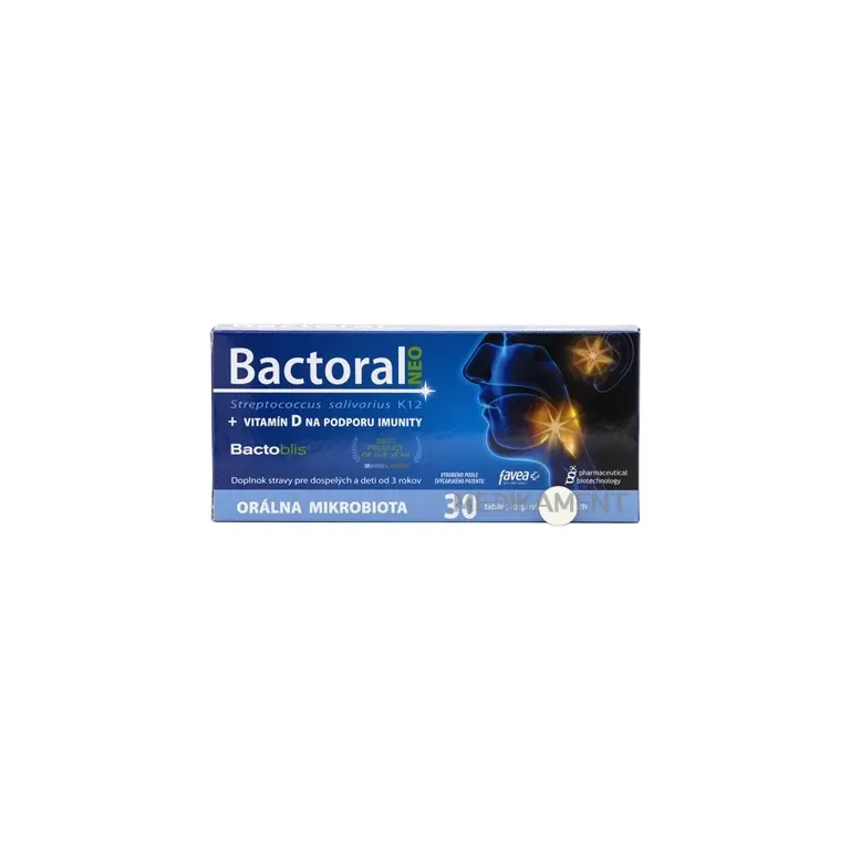 BACTORAL NEO (Pharmaceutical Biotechnology) tablety rozpustné v ústach ...