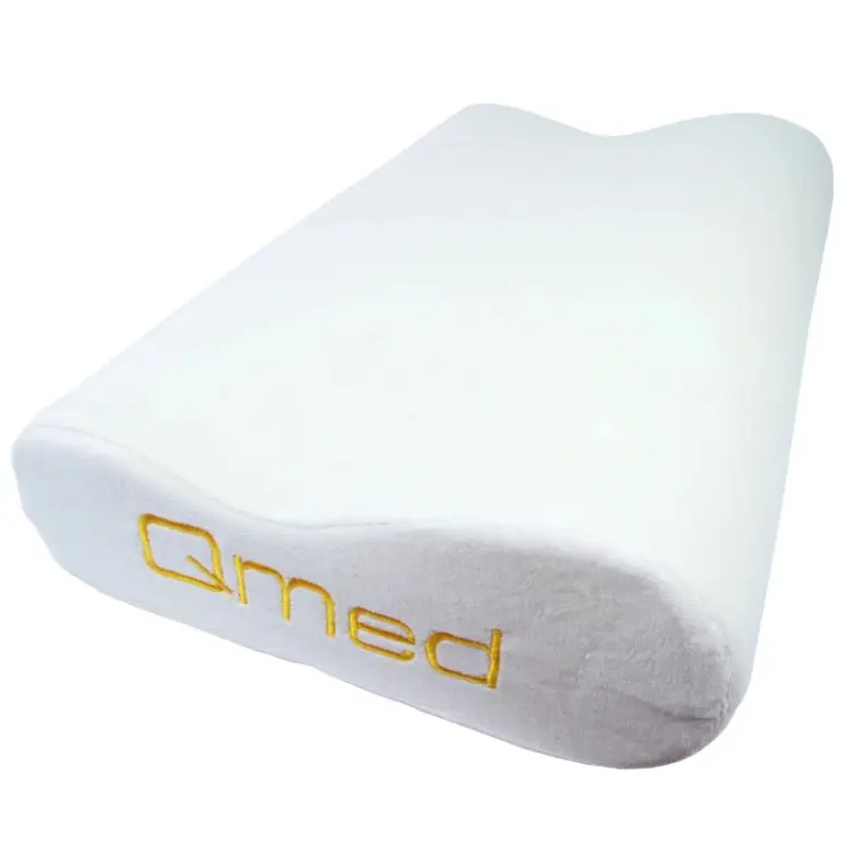 Qmed Vankúš štandardný s tvarovou pamäťou podložka anatomická na krčnú ...