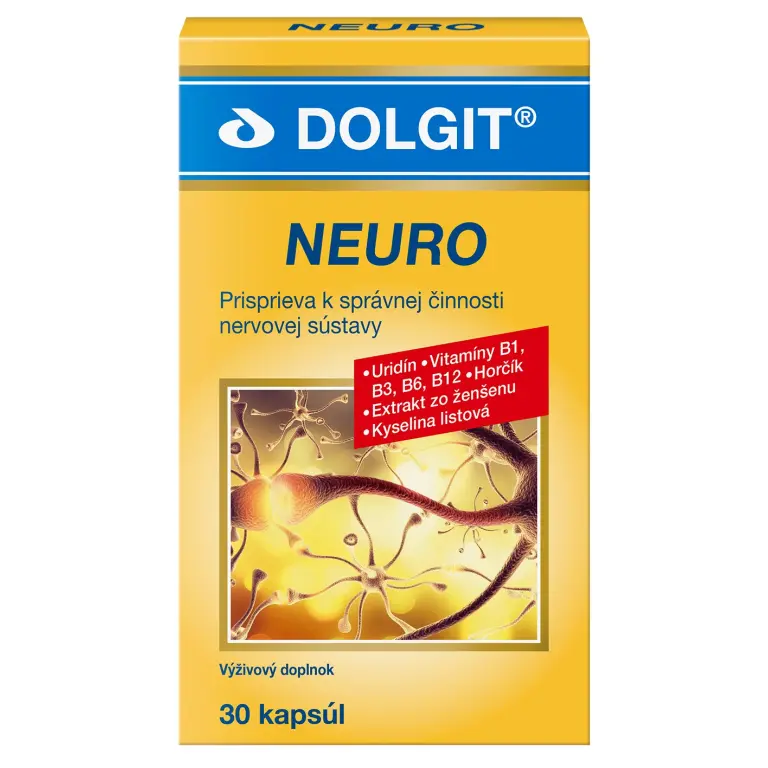 DOLGIT NEURO kapsuly 30 ks - MEDIKAMENT.sk