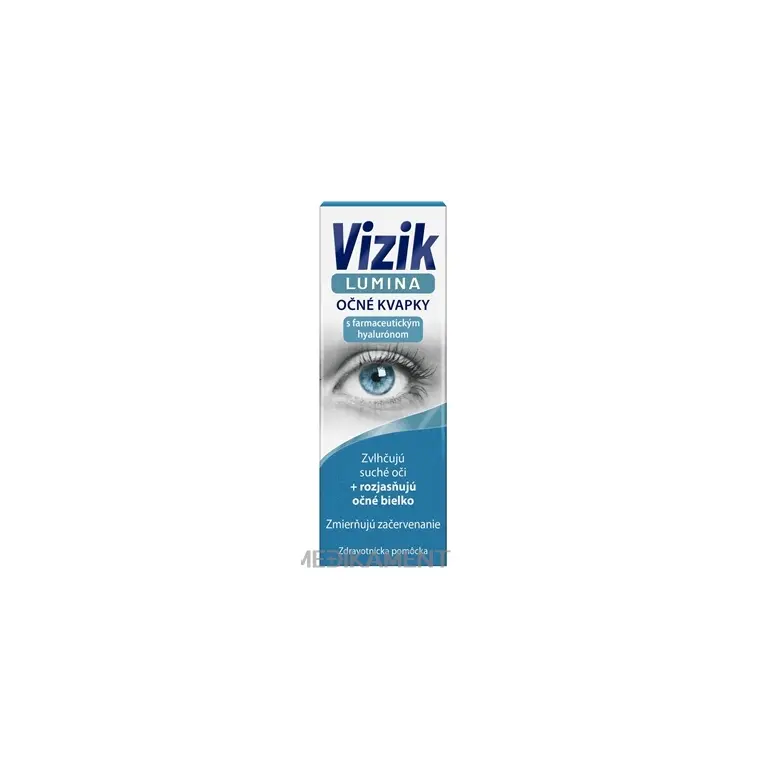 VIZIK LUMINA Očné kvapky hyalurón 10 ml - MEDIKAMENT.sk